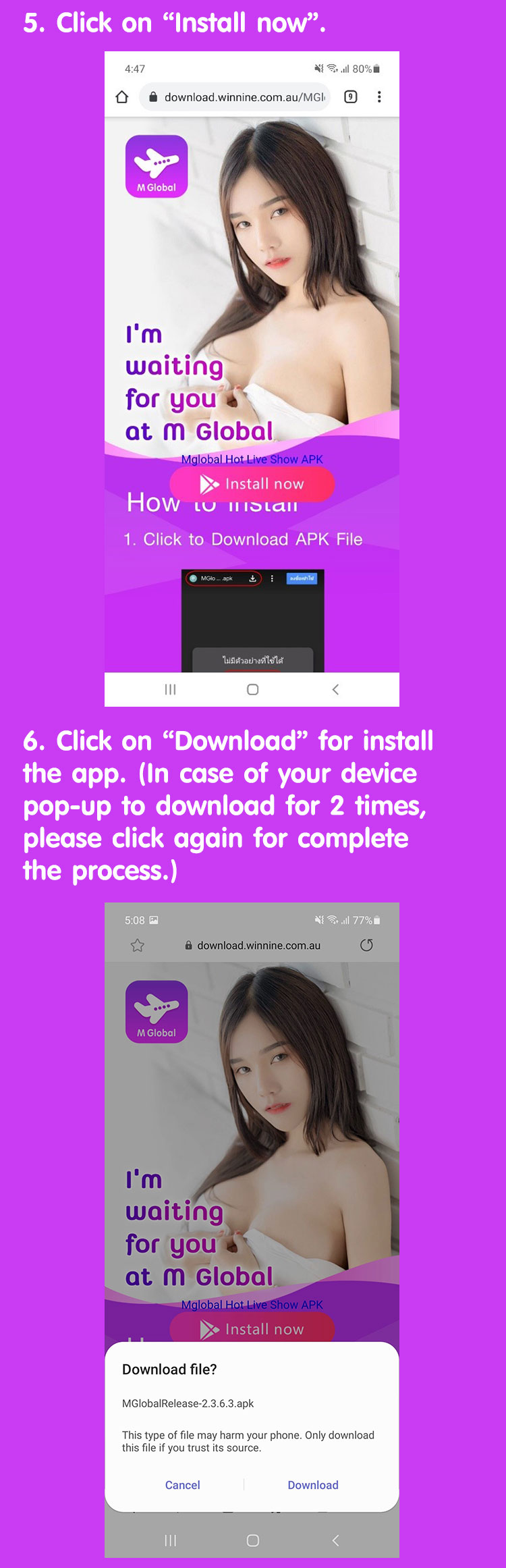 Download MGlobalOpenFans APK IOS ANDROID 2 3 8 1